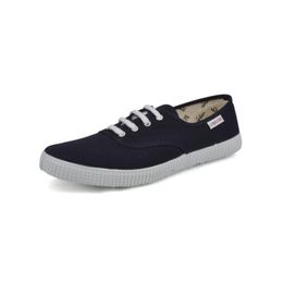 victoria Schn&uuml;r-Tennisschuhe Blau | Gr.: 38