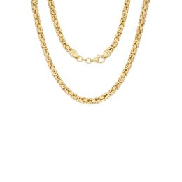 Firetti Herren Kette ohne Anh&auml;nger &raquo;Schmuck Geschenk Silber 925 Halsschmuck Halskette K&ouml;nigskette&laquo; gold 50, Silber 925 (Sterlingsilber), B: 4,5mm