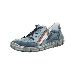 KRISBUT Sportlicher Schn&uuml;rschuh in blau | Gr.: 45