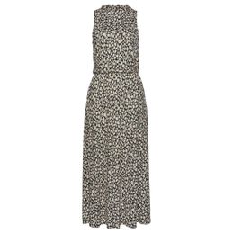 Lascana Jerseykleid in schwarz-beige-bedruckt | Gr.: 38