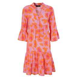 Aniston CASUAL Tunikakleid in pink-orange-fuchsia | Gr.: 46