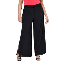Ulla Popken Schlupfhose in schwarz | Gr.: 50-52