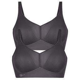 Anita Sport BH mit Schale air control DeltaPad in anthrazit anthrazit | Gr.: 75B