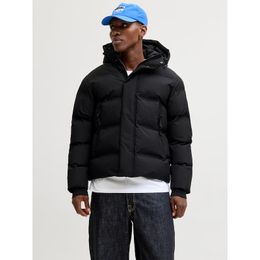Jack & Jones Jack & Jones Herren Steppjacke &raquo;JCOFUSION PUFFER JACKET&laquo; mit Kapuze schwarz M