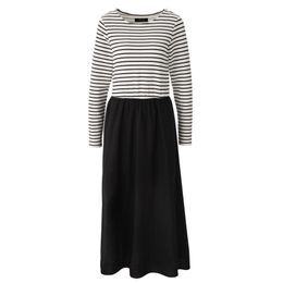 Aniston CASUAL Maxikleid in schwarz-wei&szlig; | Gr.: 46