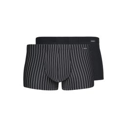 Skiny Herren Slip &raquo;Micro Multipack&laquo; klassisch, elastisch, bequem, feuchtigkeitsregulierend, schmaler Gummi schwarz-wei&szlig; M