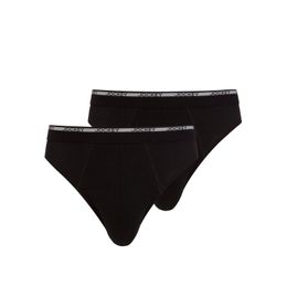 Jockey Herren Slip &raquo;Modern Classic&laquo; mittlere Bundh&ouml;he, ohne Eingriff schwarz XL