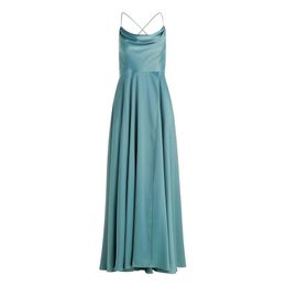 Vera Mont Abendkleid mit Wasserfallausschnitt in Cloudy Sky | Gr.: 38