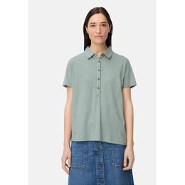 Camel Active Poloshirt mit Knopfleiste in Jadeblau | Gr.: S