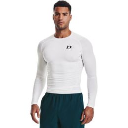 Under Armour Herren Trainingsshirt &raquo;UA HG ARMOUR COMP LONG SLEEVE&laquo; Langarm-Ausf&uuml;hrung, mit Rundhalsausschnitt, schnell trocknend wei&szlig; S