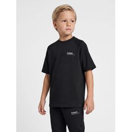Hummel T-Shirt Hmljr Tech Kinder in BLACK | Gr.: 104