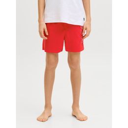 Jack & Jones Jack & Jones Junior Herren Badeshorts &raquo;JPSTMAUI WAVE LOGO SWIM SHORTS SN JNR&laquo; rot 152, N-Gr