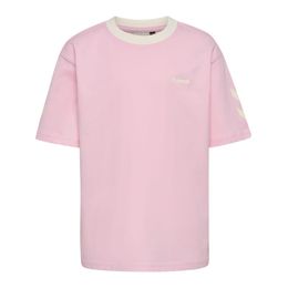 Hummel T-Shirt Hmljr Loose Lebensstil Kinder in ROSEATE SPOONBILL | Gr.: 110/116
