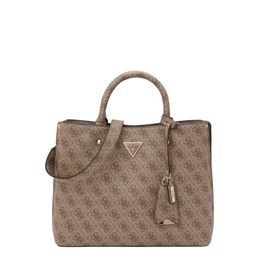 Guess Handtasche'MERIDIAN II GIRLFRIEND SATCHEL' Damen Gr&ouml;&szlig;e One Size braun / hellbraun