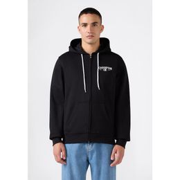 Champion Herren Kapuzensweatjacke &raquo;SPORTWEAR ZIP-UP HOODIE Standard Fit&laquo; mit durchgehendem Rei&szlig;verschluss, Langarm-Design, Standard Fit schwarz XL