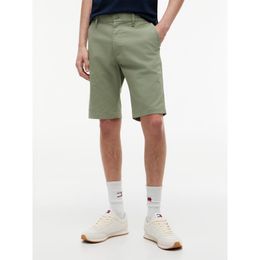 Tommy Jeans Herren Shorts &raquo;SCANTON&laquo; Regular fit mit praktischen Taschen gr&uuml;n 38, N-Gr