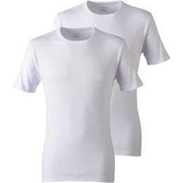 Jockey Herren T-Shirt &raquo;Modern Classic&laquo; figurbetonte Passform, Rundhalsausschnitt, kurze &Auml;rmel wei&szlig; L