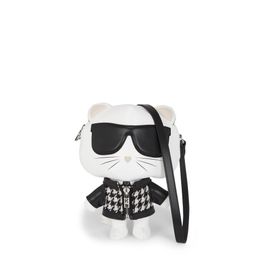 Karl Lagerfeld Crossbody Bag 'IKON-Choupette' female size One size Ecru / Black / White