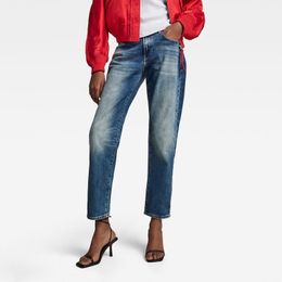 G-Star Raw G-Star Damen G-STAR Boyfriend-Jeans &raquo;Kate Boyfriend&laquo; mit authentischen Used Effekten blau 32, L&auml;nge 34