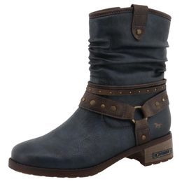 Mustang Shoes Damen Winterboots &raquo;Fabienne&laquo; Stiefelette, Westernboots mit Warmfutter 38