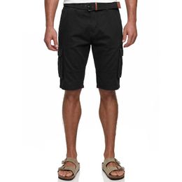 INDICODE Herren Cargoshorts &raquo;INMonroe&laquo; schwarz S, N-Gr