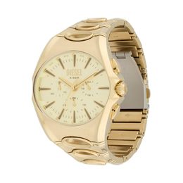 Diesel Analog Watch 'CURVE' male size One size Gold