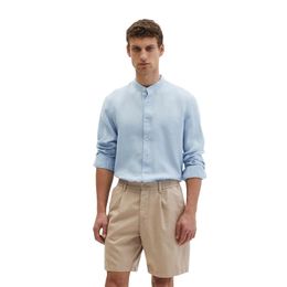 Marc O'Polo Marc O'polo Herren Marc O'Polo Leinenhemd regular aus reinem Leinen, Stehkragenhemd M, N-Gr