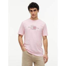 Tommy Hilfiger Herren T-Shirt &raquo;SCRIPT FLAG REGULAR TEE&laquo; aus Jersey mit Flag-Grafik XXL
