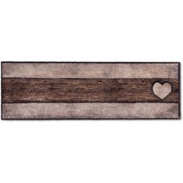 Astra Fu&szlig;matte &raquo;Pure & Soft&laquo; rechteckig 7 mm H&ouml;he Schmutzfangmatte, waschbar braun Kunstfaser B : 50cm 1 Stk., 7mm, L: 150cm