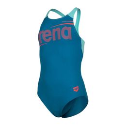 arena M&auml;dchen Badeanzug &raquo;G arena BOLD SWIMSUIT V BACK&laquo; hohe Chlorbest&auml;ndigkeit, schnelltrocknendes Material, UV-Schutz UPF50+ 164, N-Gr