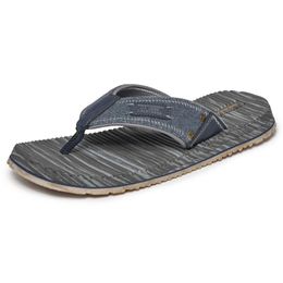 Skechers Herren Zehentrenner &raquo;QUILL&laquo; Sommerschuh, Strandschuh, Urlaubsschuh im Materialmix blau 41