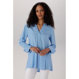 Aniston Selected Damen Aniston SELECTED Longbluse mit extra-langen Manschetten 42