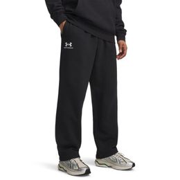 Under Armour Herren Jogginghose &raquo;UA ICON FLEECE PANT&laquo; mit sportlichem Stil, aus Baumwolle und Polyester schwarz XL, N-Gr