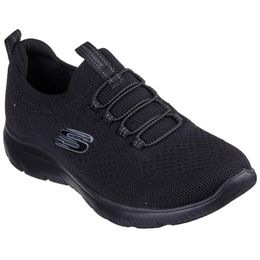 Skechers Damen Slip-On Sneaker &raquo;SUMMITS&laquo; , Freizeitschuh, Halbschuh, Slipper mit flexibler Traktionslaufsohle schwarz 40