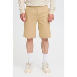 Blend Herren Shorts &raquo;BHMASON SLIM/REG CHINO SHORTS&laquo; aus Baumwollmischung, Regular Fit, mit Rei&szlig;verschluss beige S, N-Gr