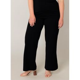 Base Level Curvy Damen Treggings &raquo;Arah&laquo; Gro&szlig;e Gr&ouml;&szlig;en schwarz 46, L&auml;nge 32