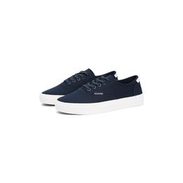 Tommy Hilfiger Herren Sneaker &raquo;TH VULC CUP CVS&laquo; Freizeitschuh, Halbschuh, Schn&uuml;rschuh mit Kontrastbesatz an der Ferse 43