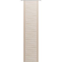 Neutex for you! Schiebegardine &raquo;Padova&laquo; Klettband 1 Stk. tlg. inkl. Befestigungszubeh&ouml;r, Breite: 57 cm beige Scherli, Polyester 145cm, Klettband, 57cm