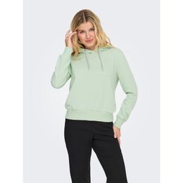Only Damen Only Kapuzensweatshirt &raquo;ONLNOLI L/S HEART HOOD SWT NOOS&laquo;, Baumwollmischung, regular fit XS