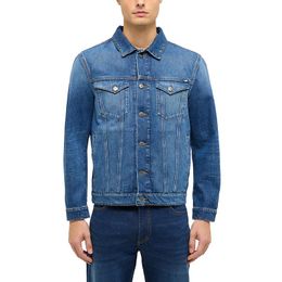 Mustang Herren Mustang Jeansjacke &raquo;MU-Dallas&laquo; mit Teilungsn&auml;hten blau XXL