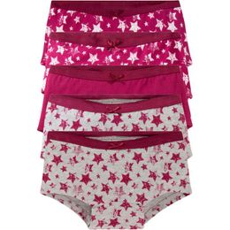 bonprix Kinder bonprix Panty &raquo;Panty mit weicher Baumwolle (5er Pack)&laquo; Packung, 5 Stk. k&ouml;rpernahe Passform, aus Baumwolle mit Elasthan, 5er-Pack grau 