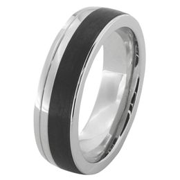 DOOSTI Unisex DOOSTI Trauring &raquo;Schmuck Geschenk Edelstahl Trauring Ehering Partnerring LIEBE&laquo; Made in Germany, wahlweise mit oder ohne Zirkonia 