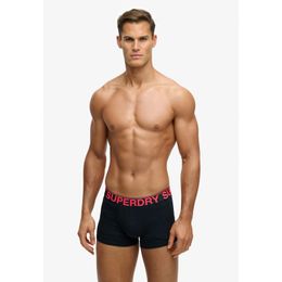 Superdry Herren Boxershorts &raquo;TRUNK TRIPLE PACK&laquo; Packung, 3 Stk. aus Baumwollmischung, k&ouml;rpernahe Passform XL, 3 Stk.