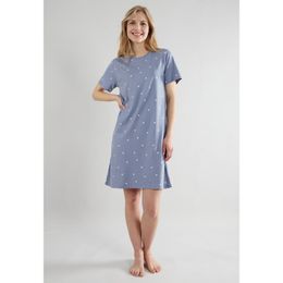 Tom Tailor Damen Tom Tailor Nachthemd Single Jersey Qualit&auml;t blau 42, N-Gr