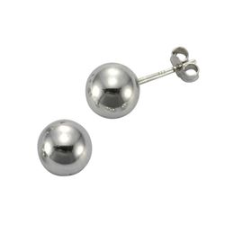 Firetti Damen Paar Ohrstecker &raquo;Schmuck Geschenk Silber 925 Ohrschmuck Kugel&laquo; silber 5, Silber 925 (Sterlingsilber)