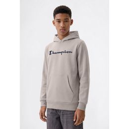 Champion Jungen Kapuzensweatshirt &raquo;SPORTWEAR HOODIE Standard Fit&laquo;, f&uuml;r Kinder, mit K&auml;ngurutasche, ohne Verschluss, in normaler L&auml;nge beige XXL
