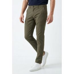 INDICODE Herren Chinos &raquo;INRafle&laquo; gr&uuml;n 36, L&auml;nge 34