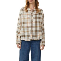 s.Oliver Damen s.Oliver Karobluse mit verspielten Details, Relaxed Fit beige 36