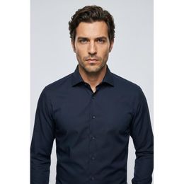 OLYMP Herren OLYMP Businesshemd &raquo;Level Five body fit&laquo; blau 44, N-Gr