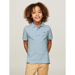Tommy Hilfiger Jungen Poloshirt &raquo;FLAG POLO SS&laquo; mit Logostickerei blau 7 (122)